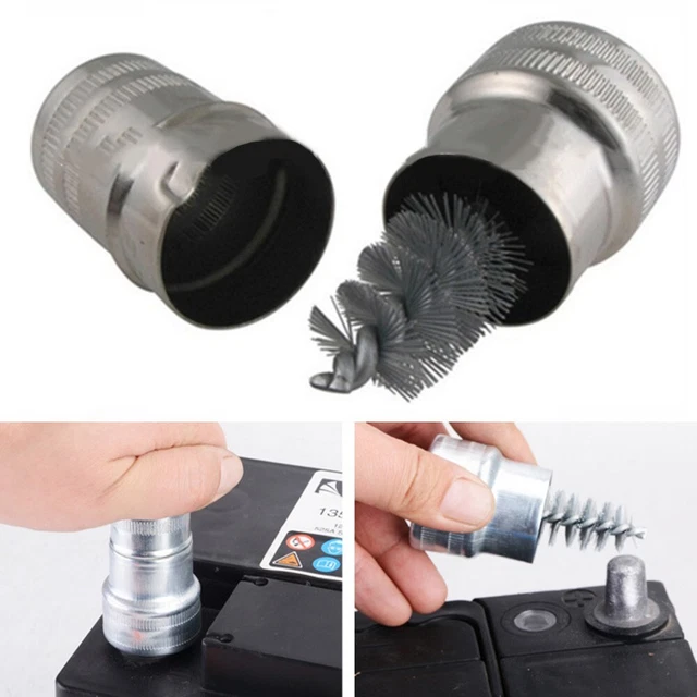 VEHICLE BATTERY TERMINAL Cleaner Brush Tool Essential for Effective ...