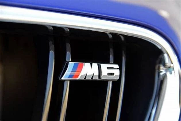 BMW SERIE 6 Embleme, Logo, calandre, grille radiateur M6 Chrome EUR 25 ...