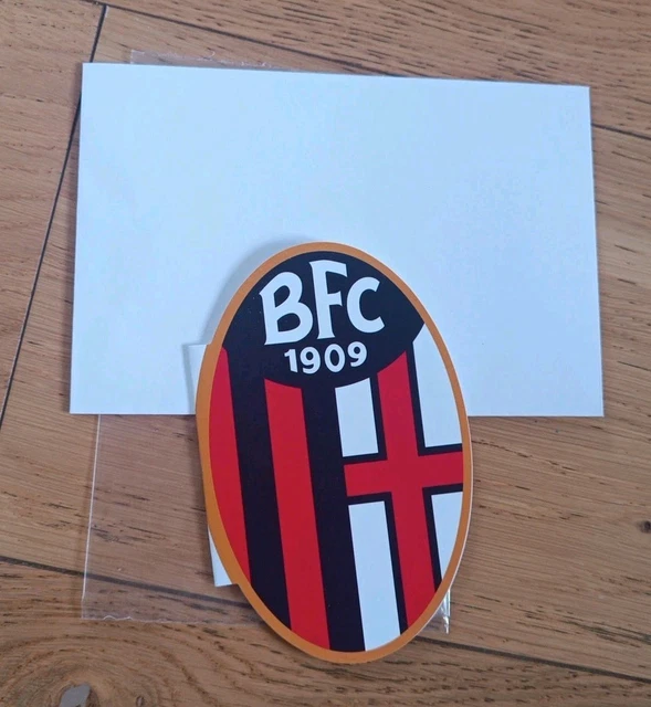 BIGLIETTO AUGURI STEMMA Distintivo Logo Simbolo Club Bologna Calcio EUR ...