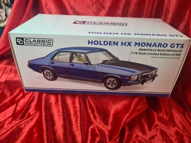 1:18 CLASSIC CARLECTABLES - Holden HX Monaro GTS Deauville Blue ...
