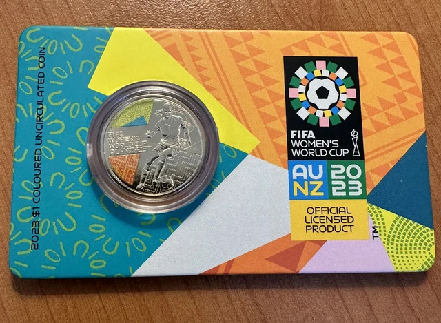 2023 AUSTRALIA FIFA Women's World Cup $5 1/2G Gold Frosted Unc Coin *In ...