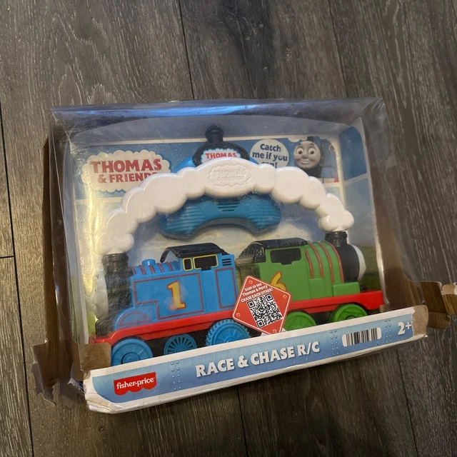 FISHER PRICE THOMAS & Friends Race & Chase Remote Control Train Engine ...