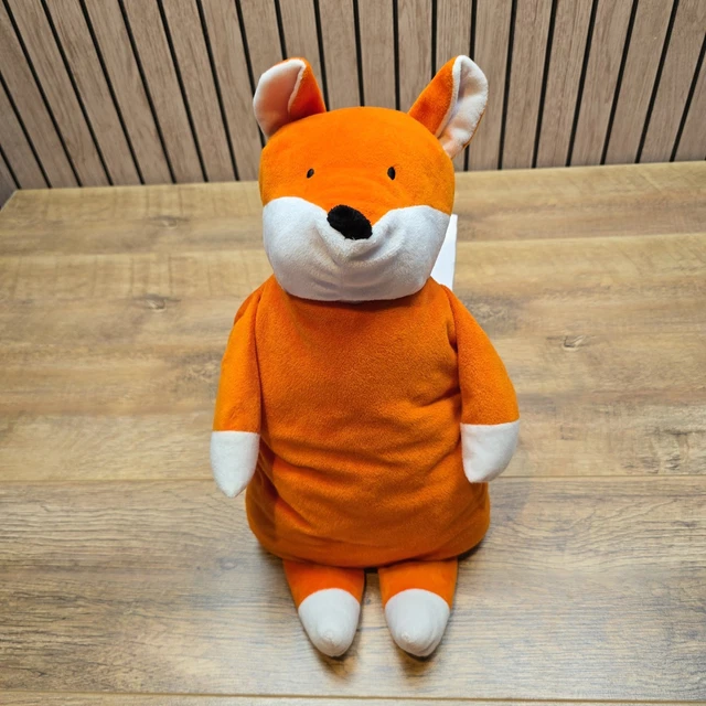 90S ADORABLE FOX Plush Soft Toy Open Back £5.45 - PicClick UK