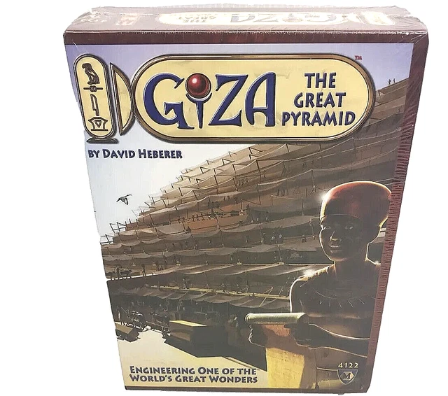 GIZA THE GREAT Pyramid Game David Herber Mayfair Euro Board Game NEW ...