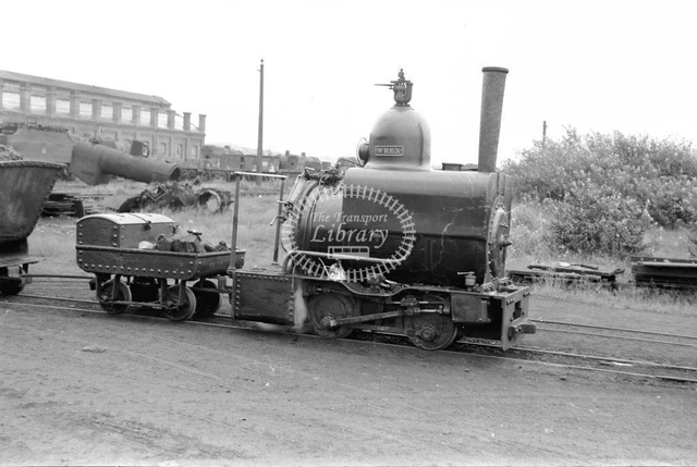 PHOTO BR BRITISH Railways Steam Locomotive Wren at Horwich Works £1.99 ...