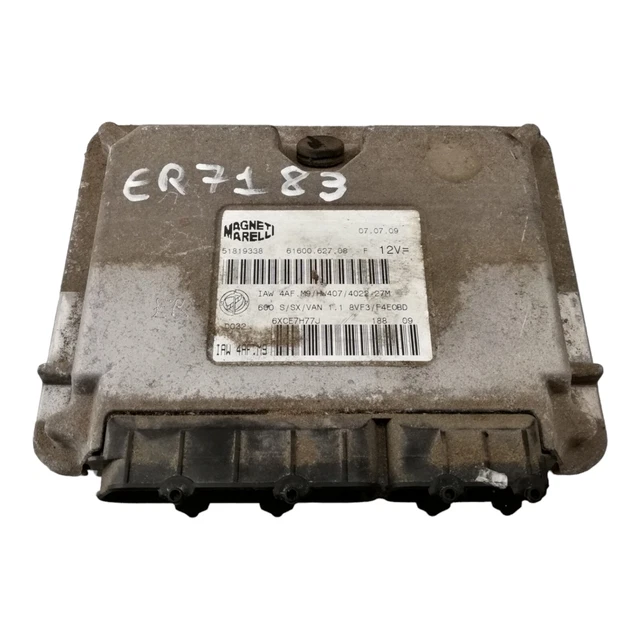ECU INJECTION FIAT 600/ Seicento 1.1 Essence Moteur 187A1000 D'Occasion ...