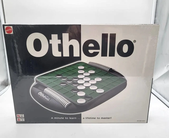 OTHELLO STRATEGY CLASSIC 2-Player Board Game Brand New Sealed Mattel ... OTHELLO STRATEGY CLASSIC 2-Player Board Game Brand New Sealed Mattel ...