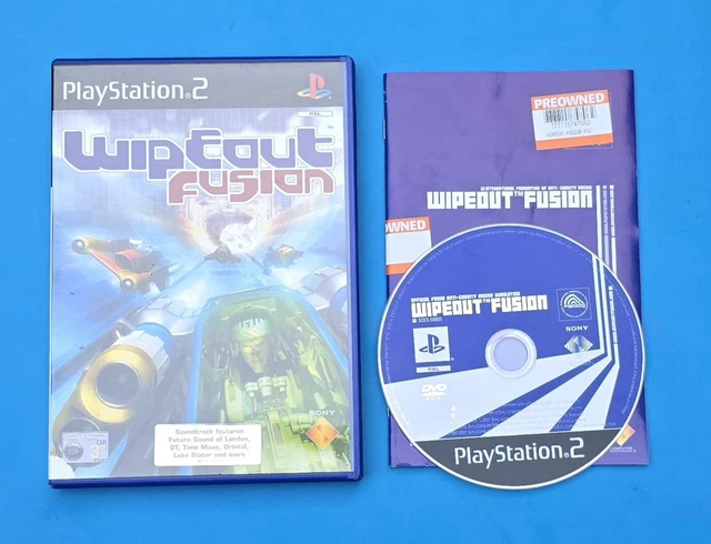 WIPEOUT FUSION (SONY PlayStation 2, 2001) Complete With Manual £4.00 ...