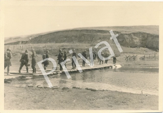 FOTO WKII 97.JÄGER-DIV. Spielhahnfeder 14.7.41 Brückenkopf Wolk Россия ...