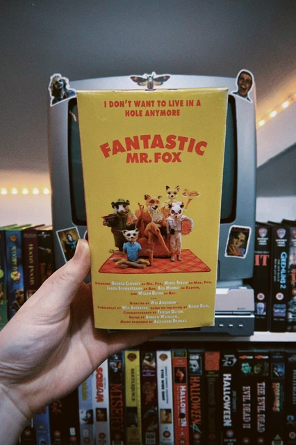 FANTASTIC MR. FOX (2009) Custom-Made VHS Tape Prop Gift Retro Wes ...