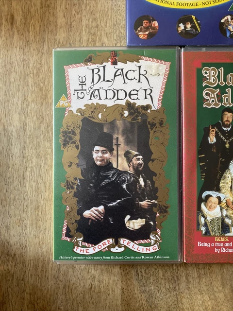 X5 BLACK ADDER & Mr Bean VHS Video Tapes Rowan Atkinson Blackadder VGC ...