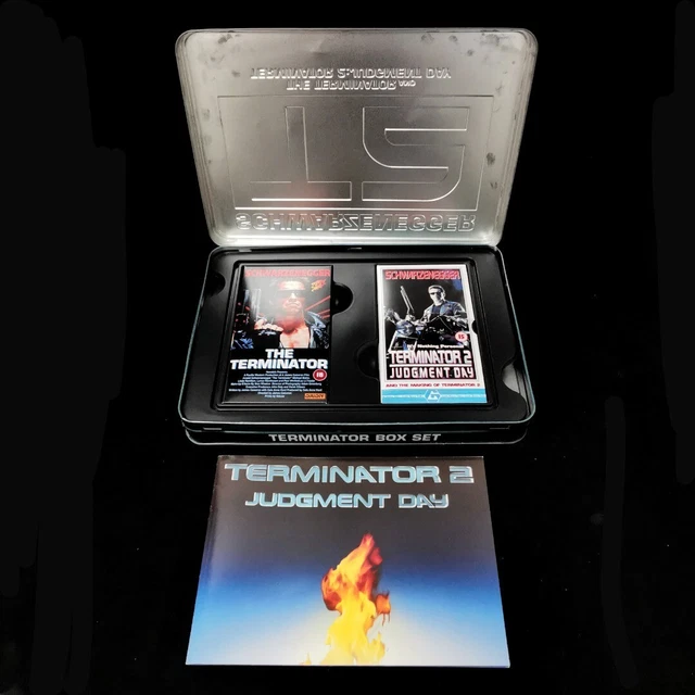 TERMINATOR LIMITED EDITION Boxset VHS Set 1 2 T2 Judgement Day x2 RMF05 ...