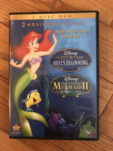 THE LITTLE MERMAID II and Ariel's Beginning 2-DVD Collection $30.00 ...
