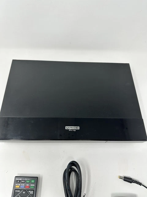 SONY UBP-X700 4K Ultra HD Blu-Ray Player Remote Power Supply HDMI Cable ...