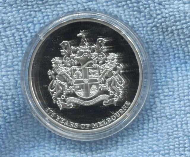 PRINCES BRIDGE MEDAL 1888 175 Years of Melbourne $20.00 - PicClick AU