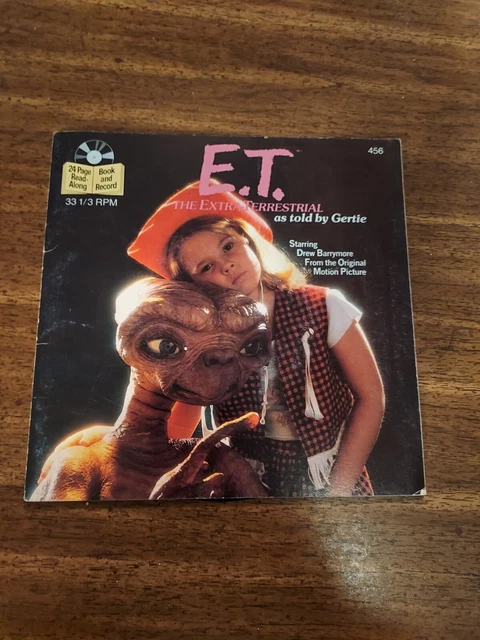 VINTAGE ET THE Extra Terrestrial Read Along Adventure Lp Record Book ...