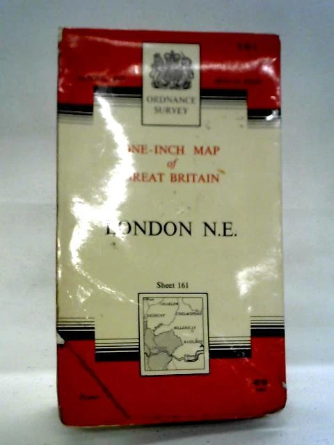 LONDON N.E. SHEET 161: One-Inch Map (Ordnance Survey - 1968) (ID:39715 ...