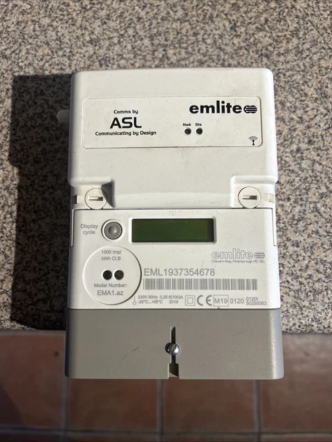 EMLITE SMS ELECTRIC Meter ASLH382 Automatic Meter Reading by GPRS2yd £ ...