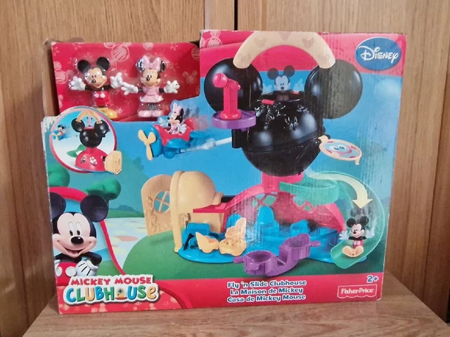 FISHER-PRICE DISNEY MICKEY Mouse Fly 'n Slide Clubhouse 2013 Fisher ...