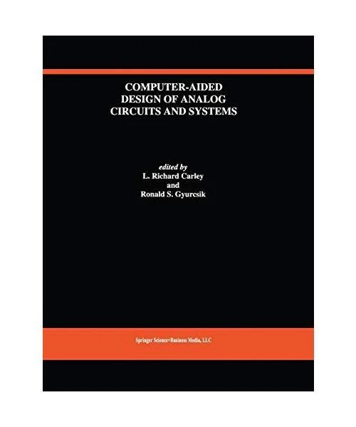 COMPUTER-AIDED DESIGN OF Analog Circuits and Systems EUR 50,69 - PicClick FR