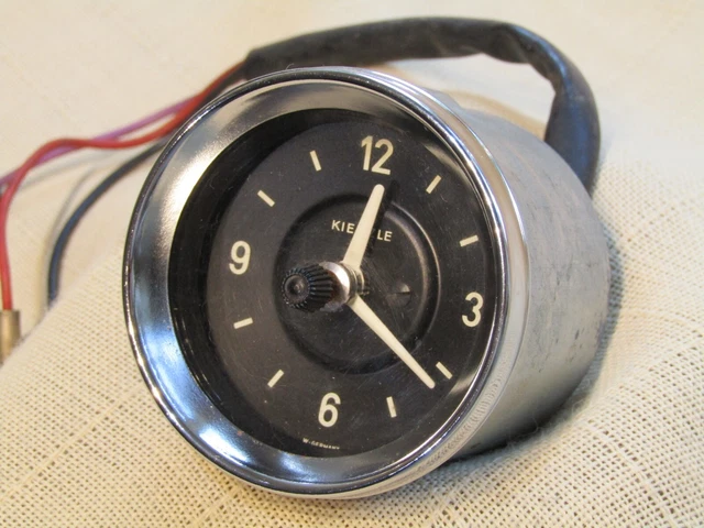VINTAGE KIENZLE CAR Clock Fits Ford Cortina Mk2 1600E Gt Lotus Escort ...