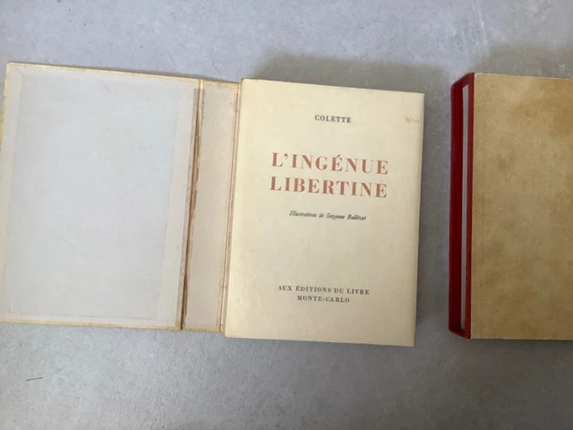 L’INGÉNUE LIBERTINE-COLETTE- ILLUSTRATIONS de Suzanne Ballivet. EUR 35 ...
