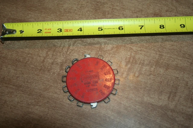 VINTAGE CHAMPION CT-480 Spark Plug Gap Tool Tested Works!! .015-.080 ...