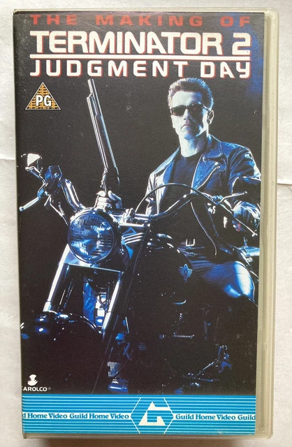 VHS VIDEO THE Making of Terminator 2 Judgment Day Arnold Swarzenegger £ ...