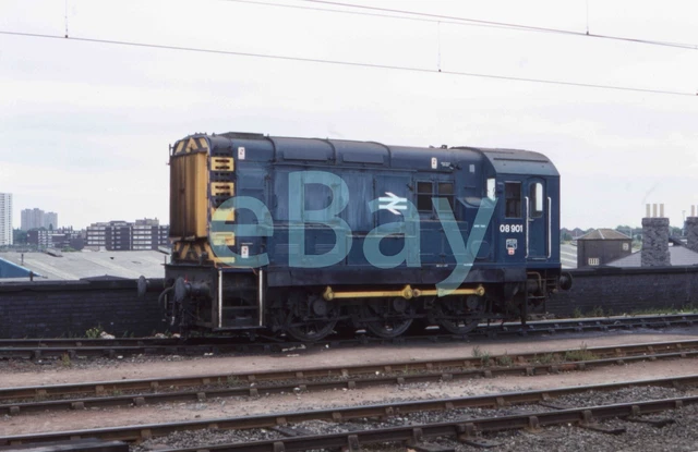 35MM RAILWAY SLIDE of Class 08 08901 @ Wolverhampton Copyright to Buyer ...