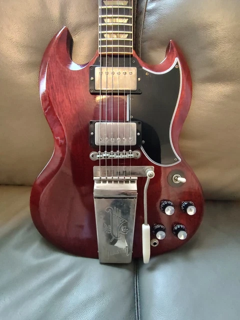 GIBSON SG MURPHY Lab 1964 Custom Shop ultra léger vieilli EUR 4.446,70 ...
