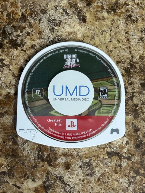 GRAND THEFT AUTO: Vice City Stories - PSP - Disc only (Tested and works ...