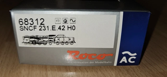 ROCO H0 68312 AC Dampflok SNCF 231.E.42 digital Sound OVP neuwertig OVP ...