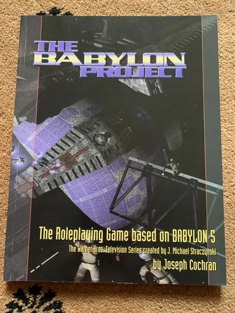 RARE! THE BABYLON Project Roleplaying Game - Chameleon Eclectic Unused ...