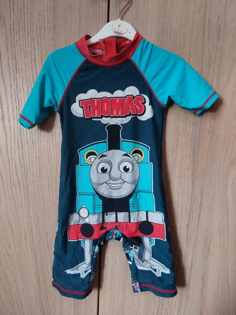 THOMAS THE TANK Engine Swimsuit 3-4 Years Shortie Style £3.00 - PicClick UK
