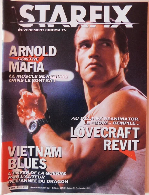 STARFIX MAGAZINE N° 39 1986 Schwarzenegger Le Contrat Lovecraft EUR 19 ...