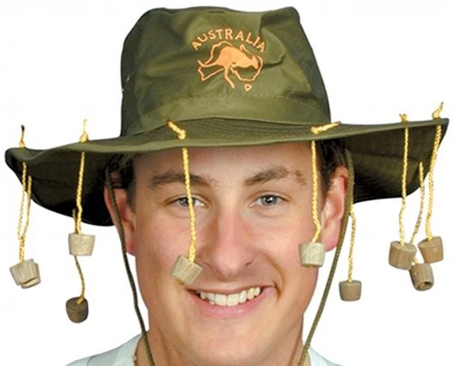 HENBRANDT HAT AUSTRALIAN With Corks for Fancy Dress Party Accessory £11.70 - PicClick UK