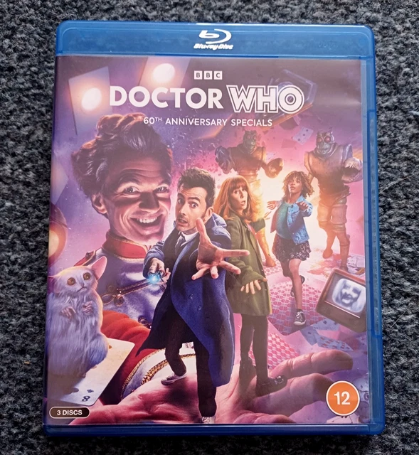DOCTOR WHO 60TH ANNIVERSARY SPECIALS BLU RAY David Tennant 14th Dr ...