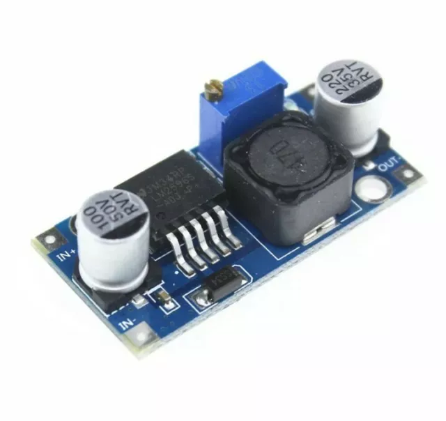 LM2596 DC STEP Down Spannungswandler Arduino Modul Regler LM2596S SMD ... LM2596 DC STEP Down Spannungswandler Arduino Modul Regler LM2596S SMD ...
