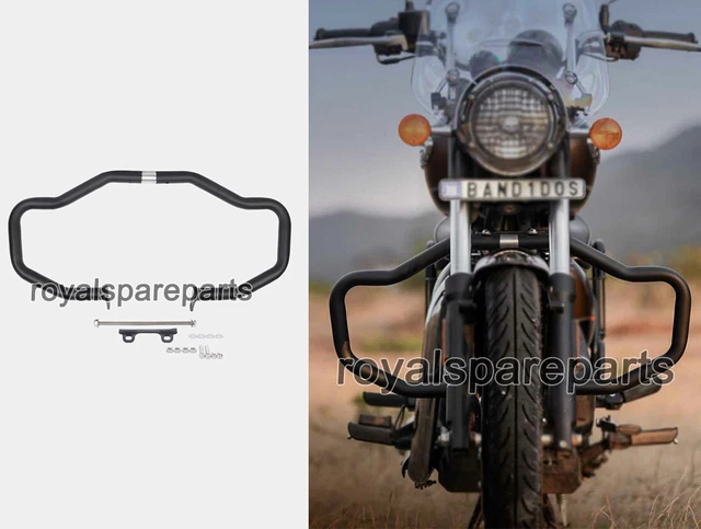 ROYAL ENFIELD METEOR 350 cc Crash Bar noir EUR 59,34 - PicClick FR