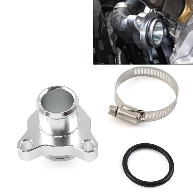 SILVER WATER HOSE Fitting Replacement 11537541992 11537544638 For BMW ...