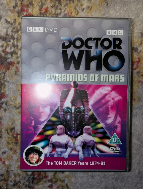 DOCTOR WHO: PYRAMIDS of Mars BBC DVD Starring Tom Baker, Elizabeth ...