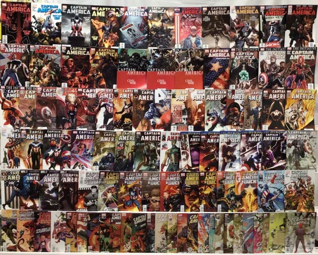 MARVEL COMICS CAPTAIN America Run Lot 2-50, 600-640, 698-704 - Manquant ...
