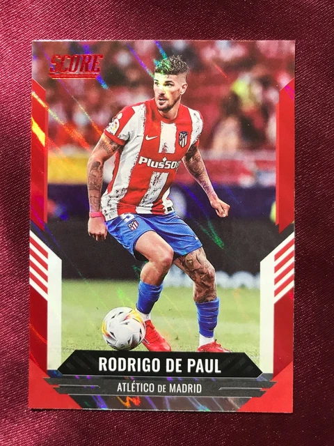 169 RODRIGO DE PAUL-FIFA SCORE Soccer Trading-Cards 2021-22-RED LAVA ...