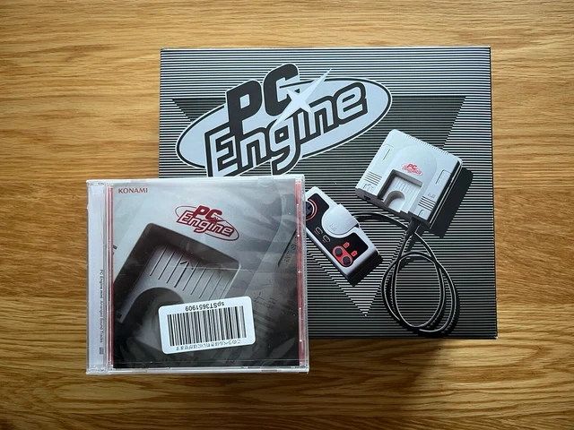 BRAND NEW! PC ENGINE MINI & LTD EDITION MUSIC CD! TurboGrafx PC Engine ...