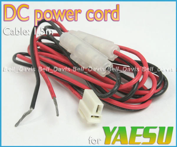 POWER CABLE FOR Mobile radio Kenwood Yaesu radio 1.5M $66.00 - PicClick AU