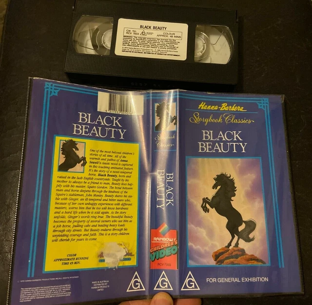 HANNA BARBERA STORYBOOK Classics Black Beauty (1978) RAINBOW VIDEO ...