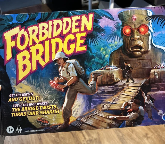 HASBRO FORBIDDEN BRIDGE Adventure Game Board - 82006505 $16.99 - PicClick
