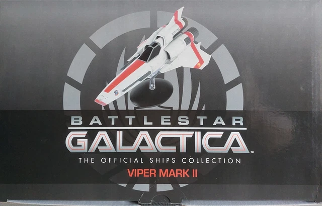 BATTLESTAR GALACTICA STARSHIPS Collection Viper Mark II (Hot Dog Decal ...