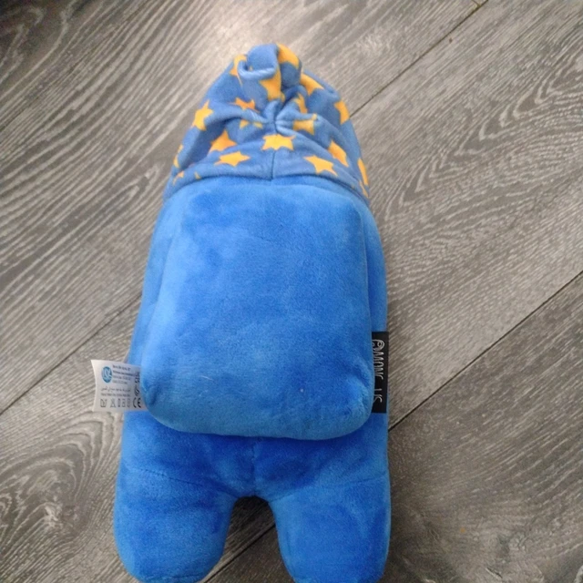 AMONG US - Wizard Plush Soft Toy, Blue Official Toikodi YuMe Star Hat ...