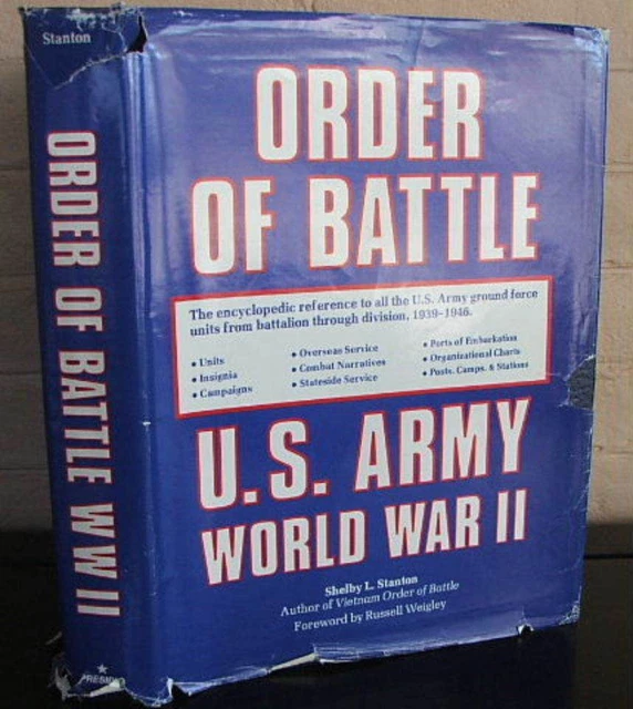 1St Us Army Ww2 Order Of Battle FOR SALE! - PicClick UK